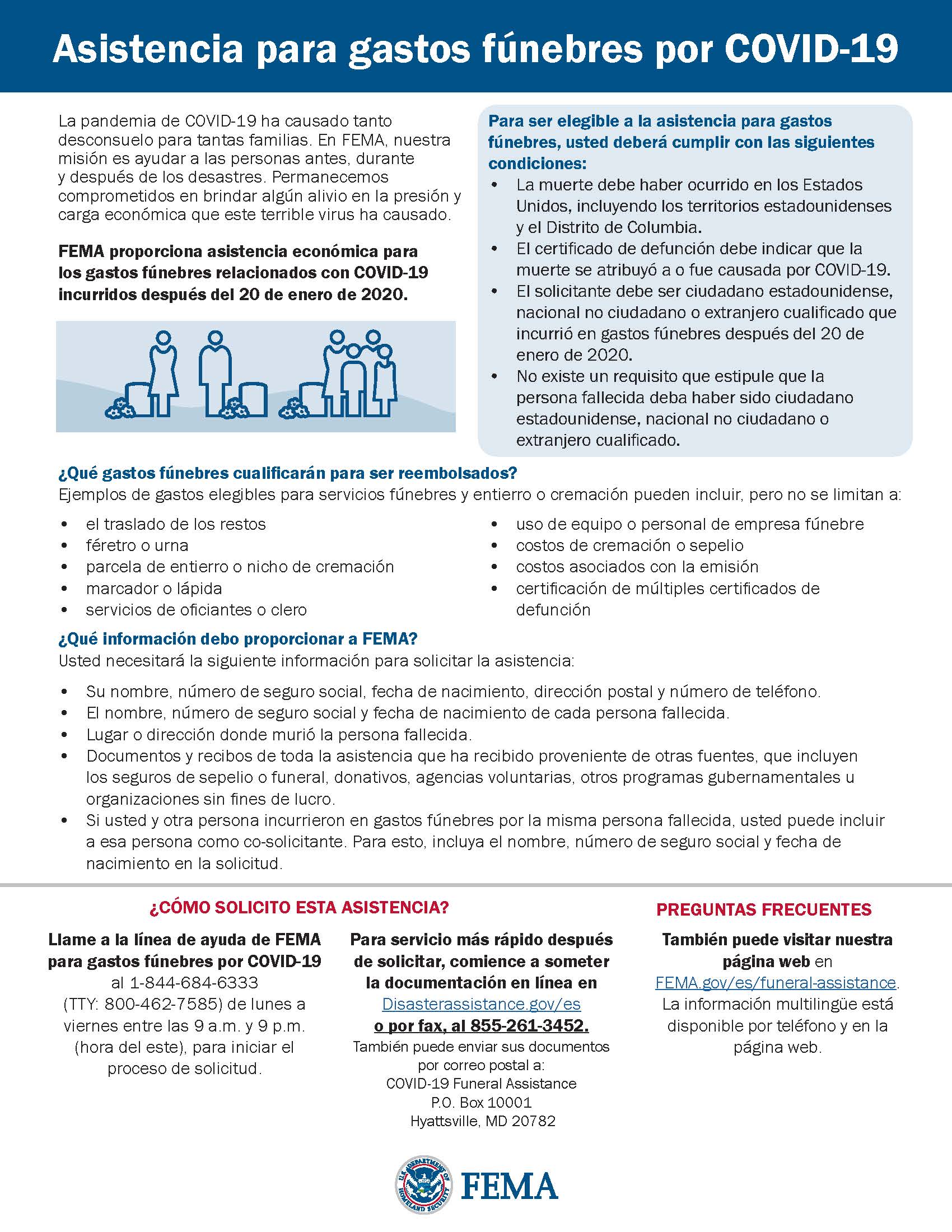 FEMA COVID-19 Funeral Assistance - Naugatuck Valley Health District