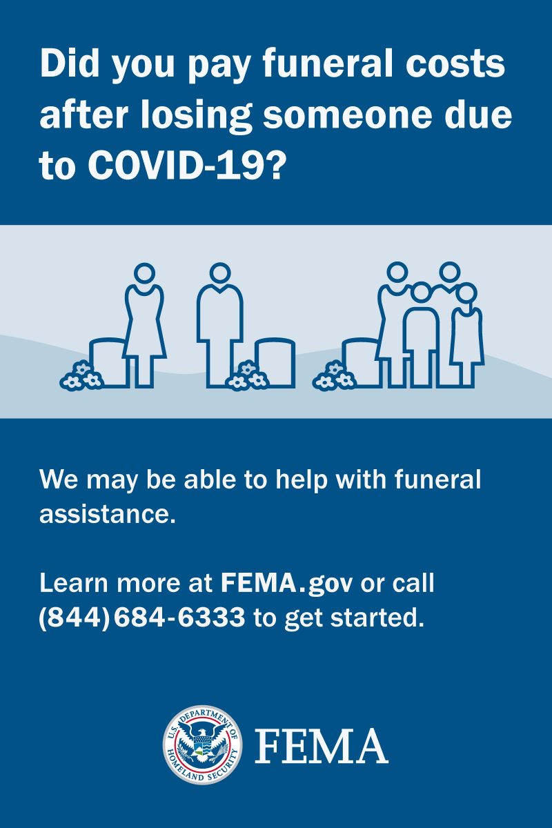 FEMA COVID-19 Funeral Assistance - Naugatuck Valley Health District FEMA COVID-19 Funeral Assistance - Naugatuck Valley Health District