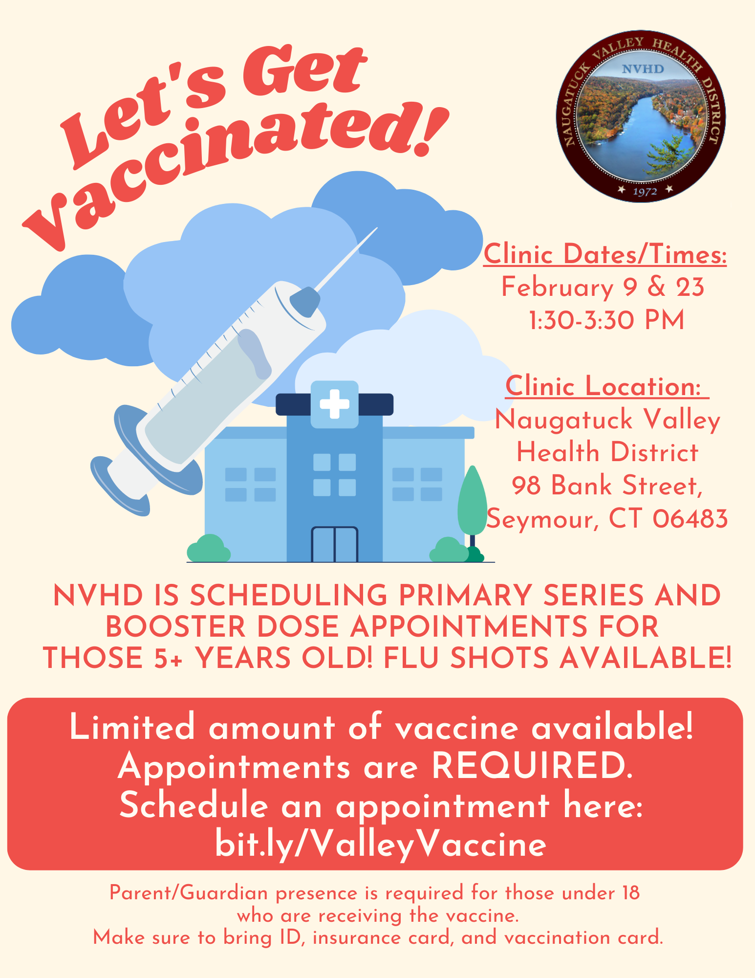 COVID-19 Booster Clinic - Naugatuck Valley Health District